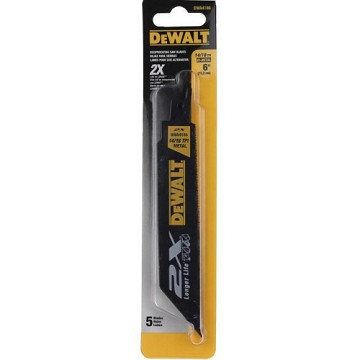Sierra / 'Cuchilla Sable 6" DWA4186 Metal 6" / ALTO RENDIMIE / DEWALT ...